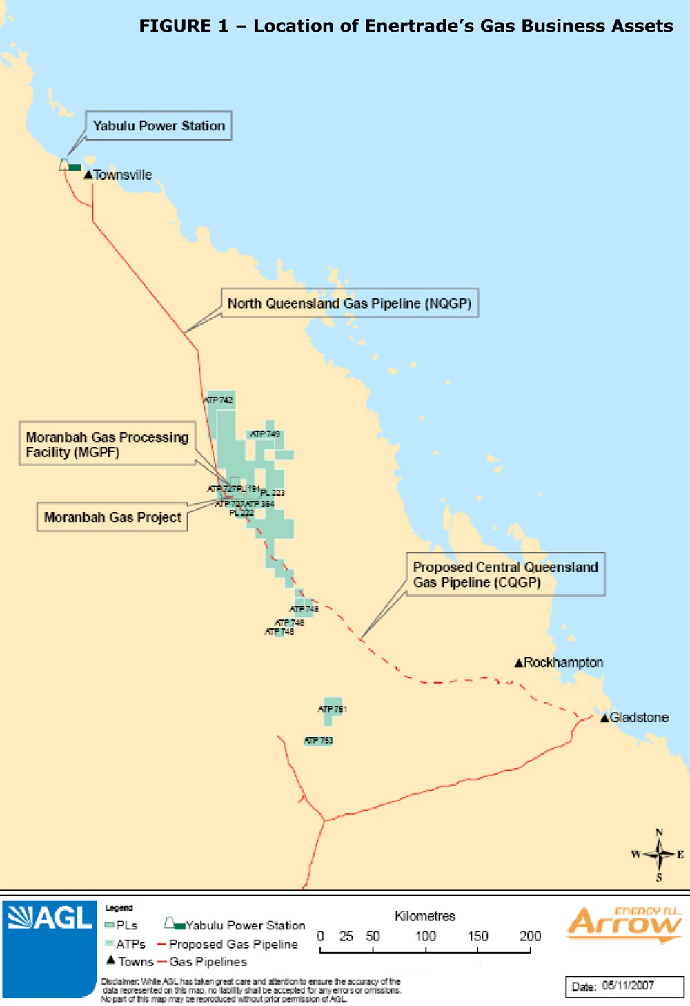 AGL and Arrow sell NQGP - Energy Today